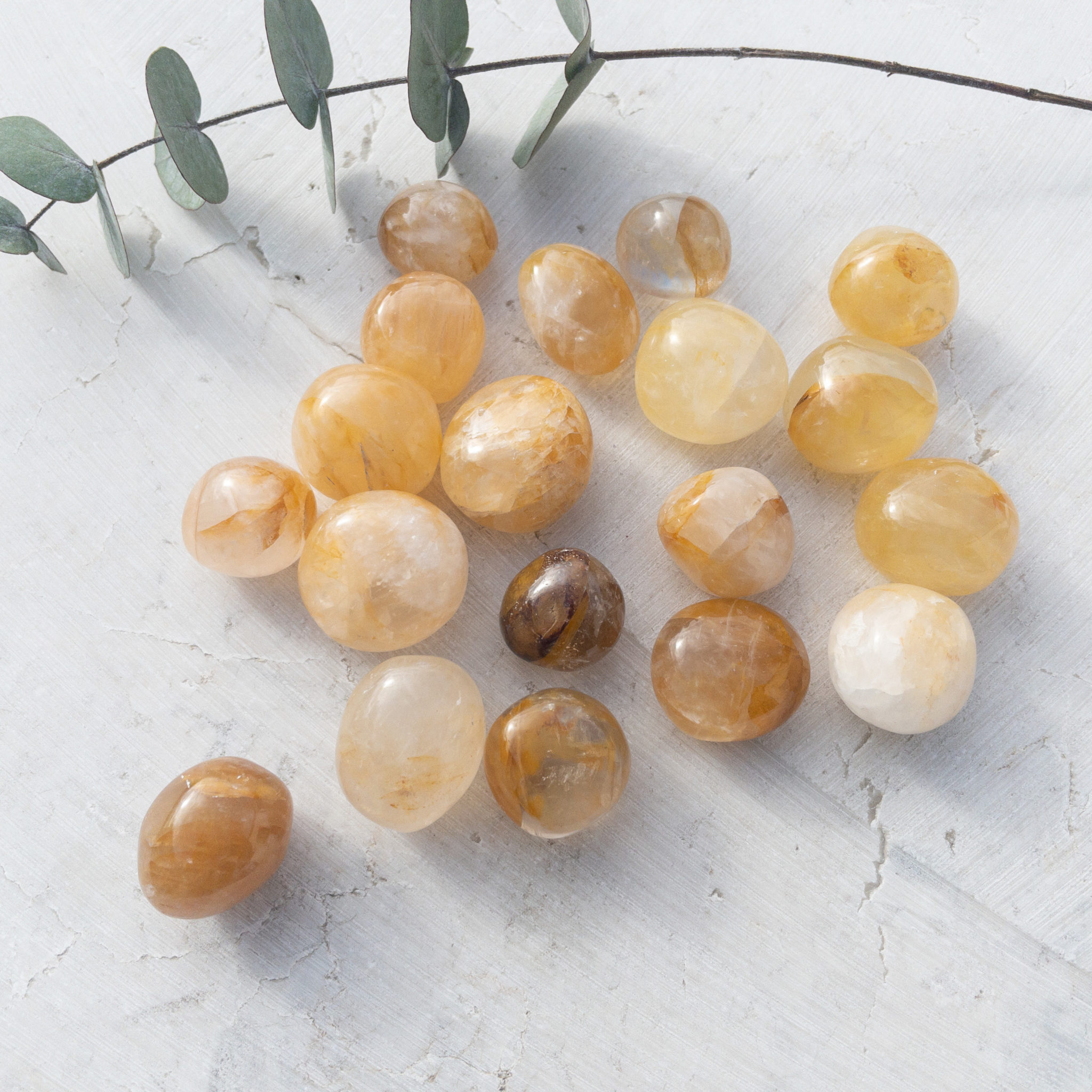 golden healer cuddle stone framgång förstärker din energi