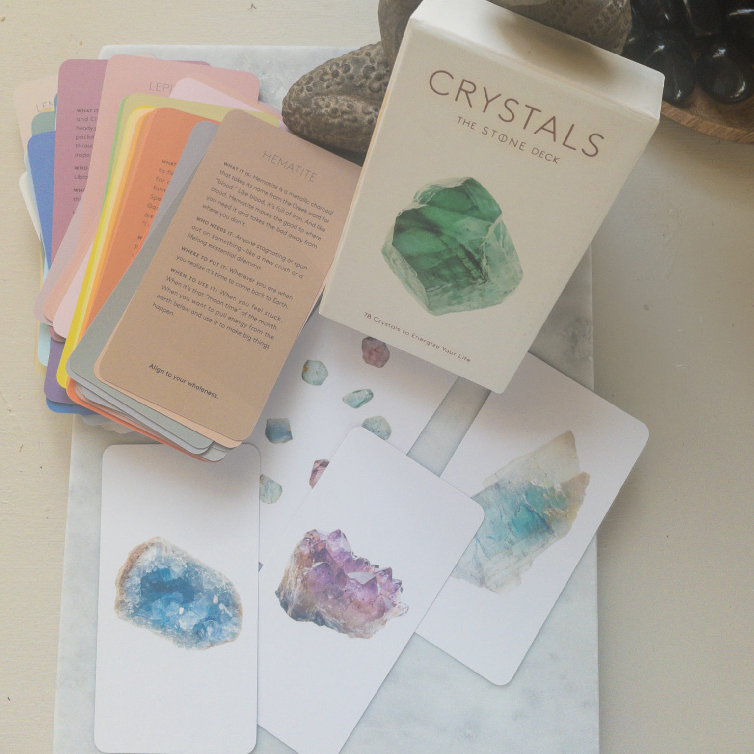 crystals the stone deck
